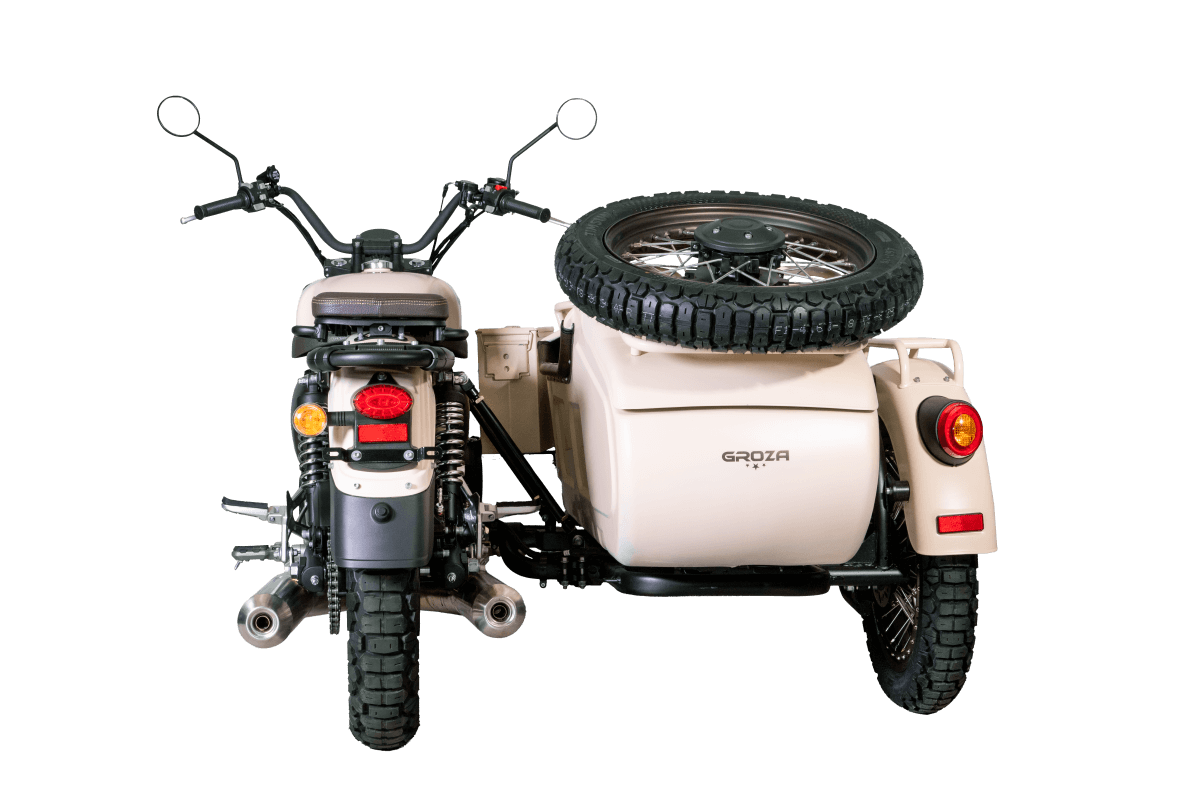 Мотоцикл с коляской GROZA DEFENDER 500 LC (4T EFI- Жидкостное Охл ...