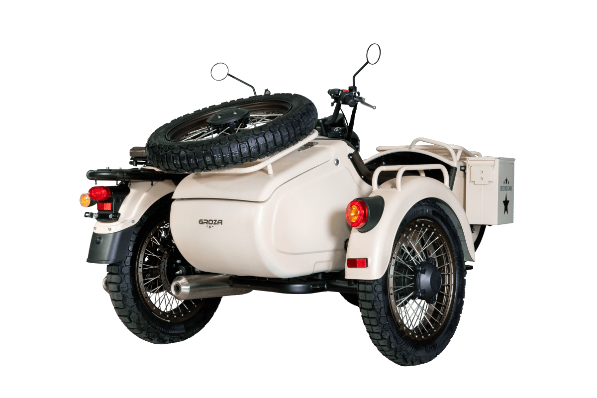 Мотоцикл с коляской GROZA DEFENDER 500 LC (4T EFI- Жидкостное Охл ...