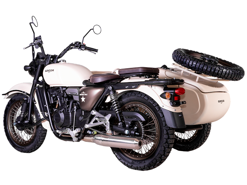 Мотоцикл с коляской GROZA DEFENDER 500 LC (4T EFI- Жидкостное Охл ...