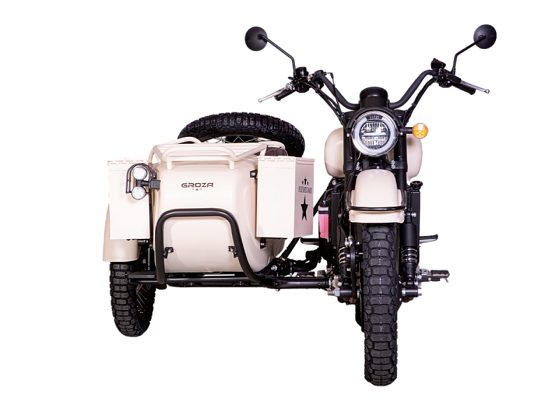 Мотоцикл с коляской GROZA DEFENDER 500 LC (4T EFI- Жидкостное Охл ...